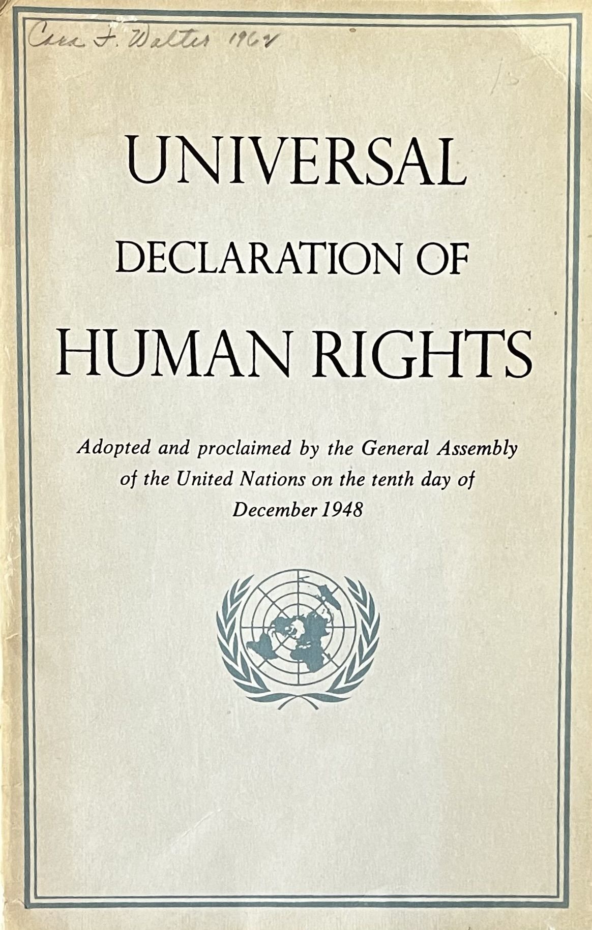 Universal Declaration Of Human Rights 1948