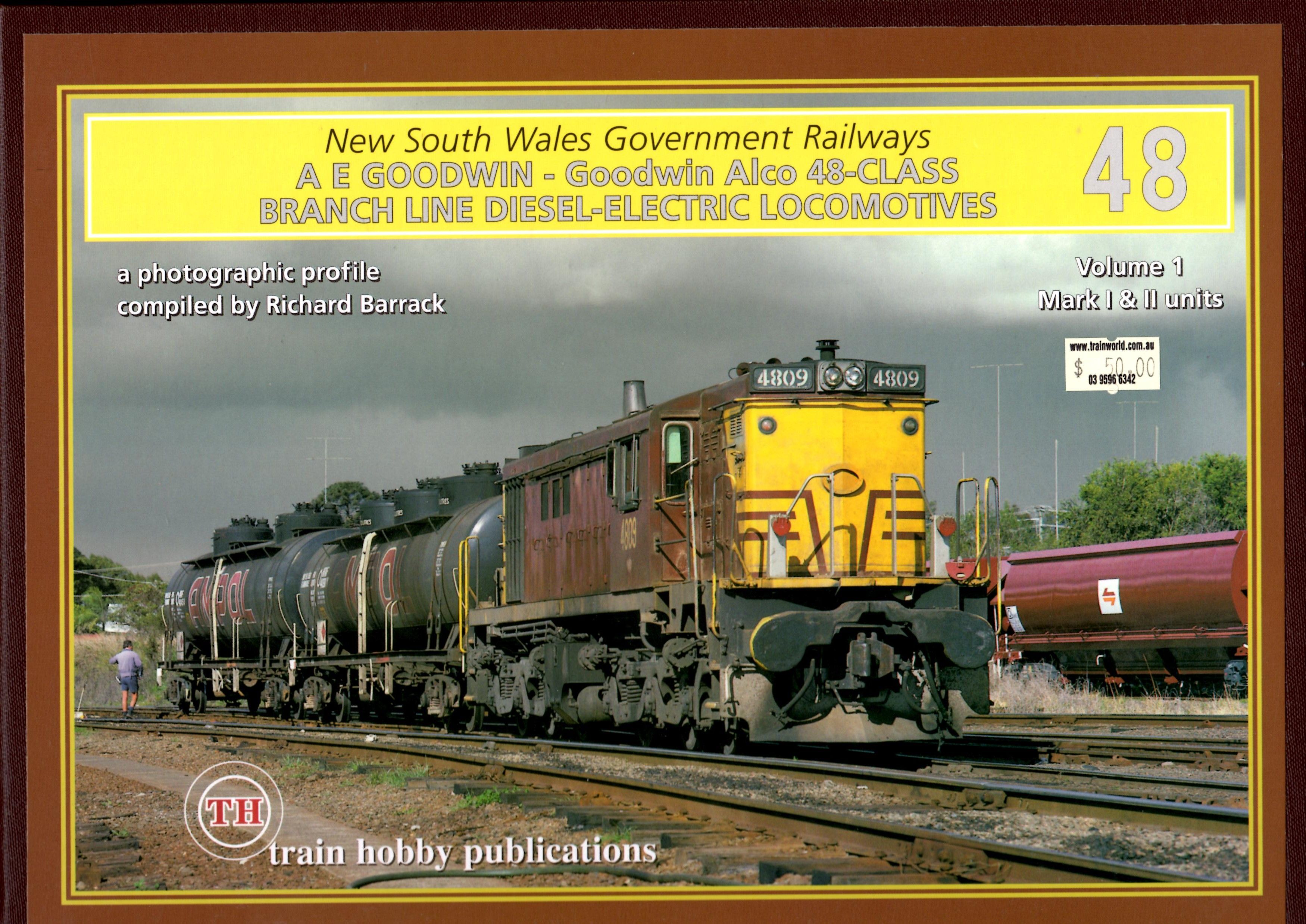 Locomotive Profile: New South Wales Railways "48" Class Branch Line ...