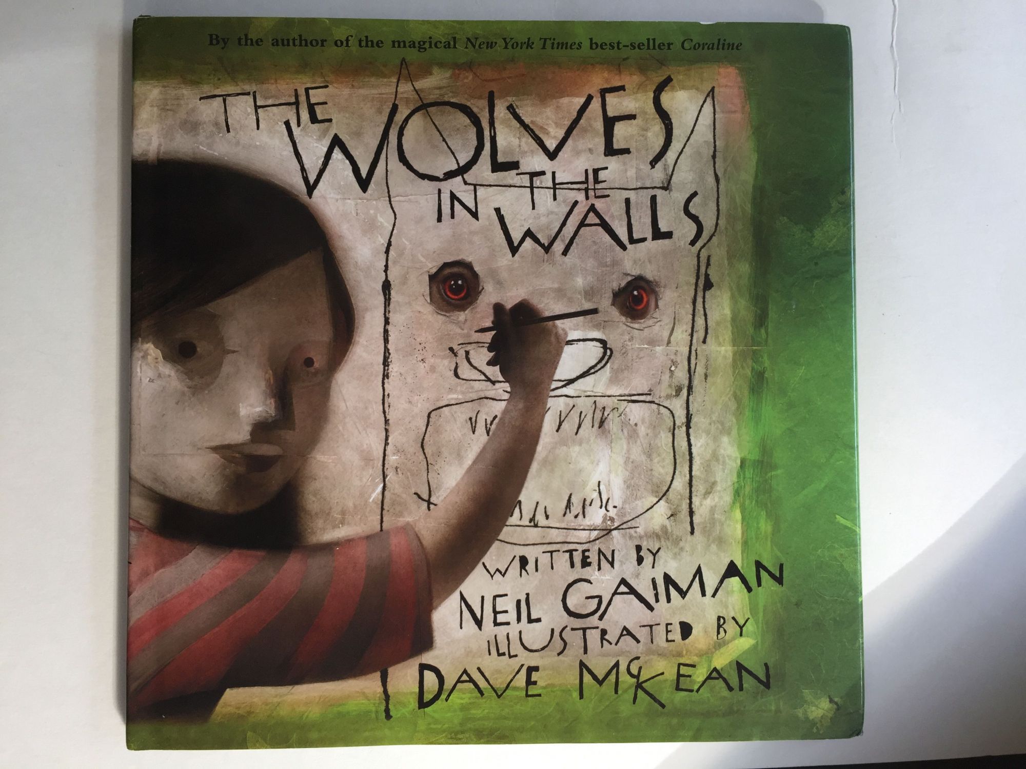 The Wolves In The Walls by Gaiman, Neil and illustrated by Dave McKean ...
