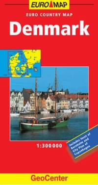 BIBLIO | Denmark GeoCenter Euro Map (GeoCenter Euro Maps) by Mairs ...