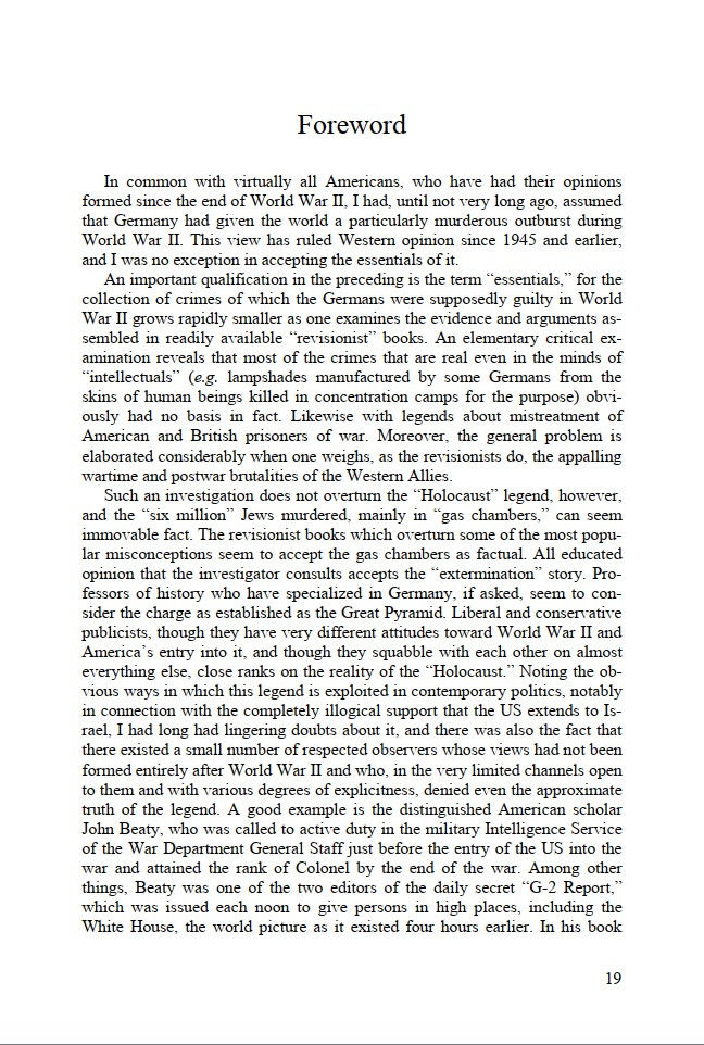 The Hoax of the Twentieth Century by Arthur Butz | Paperback | 2003 ...