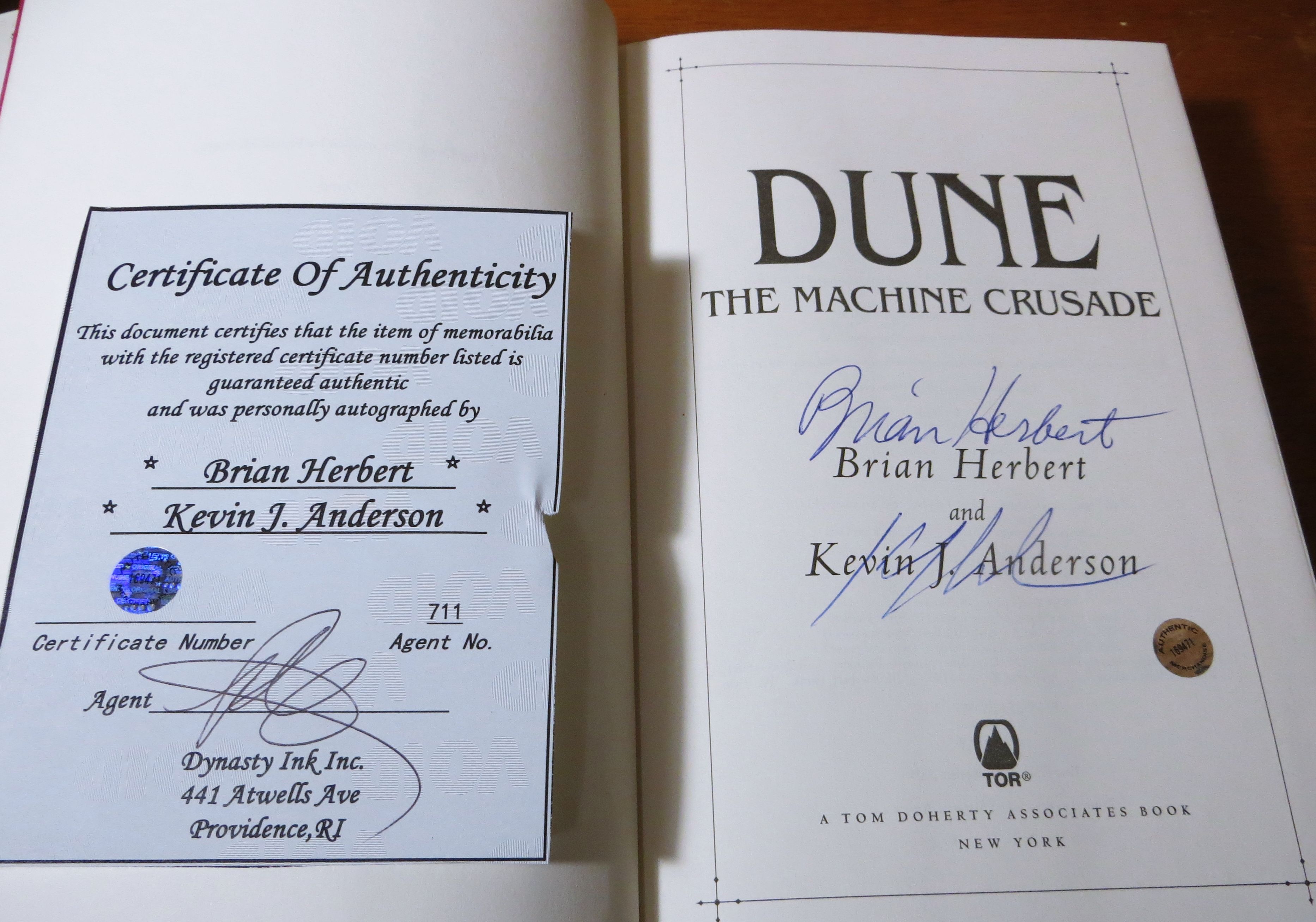 DUNE: THE MACHINE CRUSADE by Herbert, Brian And Kevin J. Anderson ...