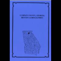 Lumpkin County, Georgia History and Biographies Heritage Books, Inc. | Biblio