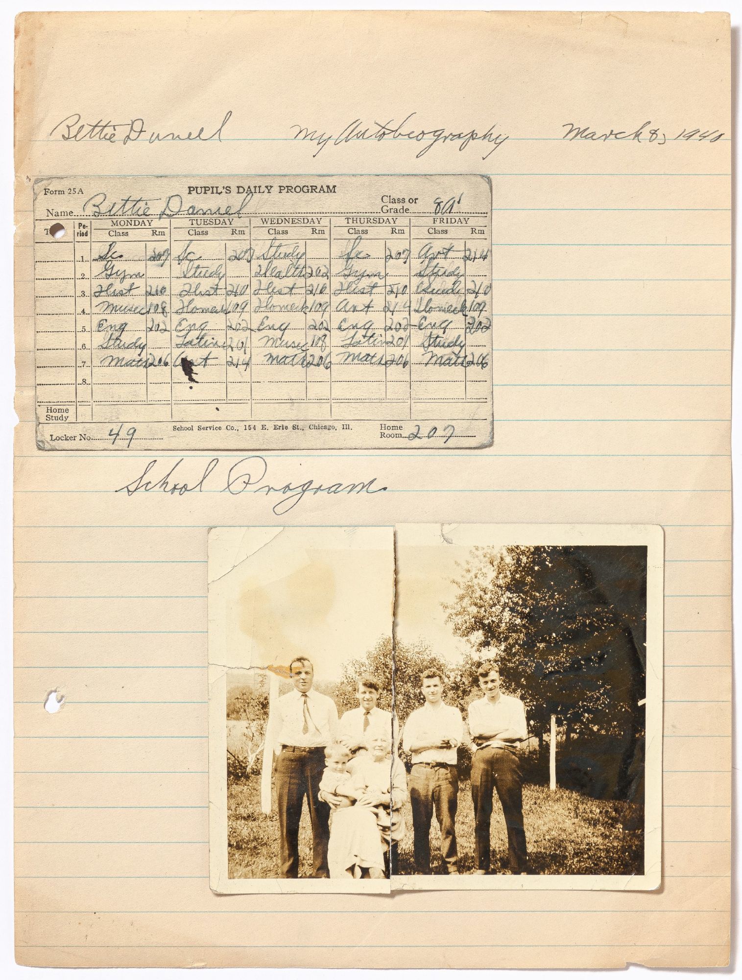 [Archive]: Handwritten Autobiography of a Young Woman in the 1930s ...