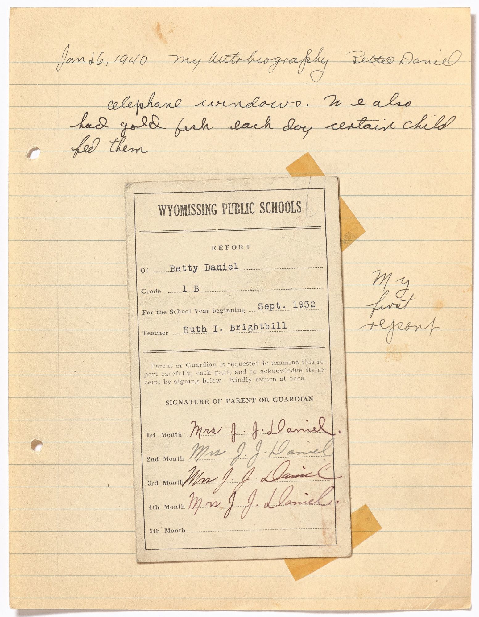 [Archive]: Handwritten Autobiography of a Young Woman in the 1930s ...