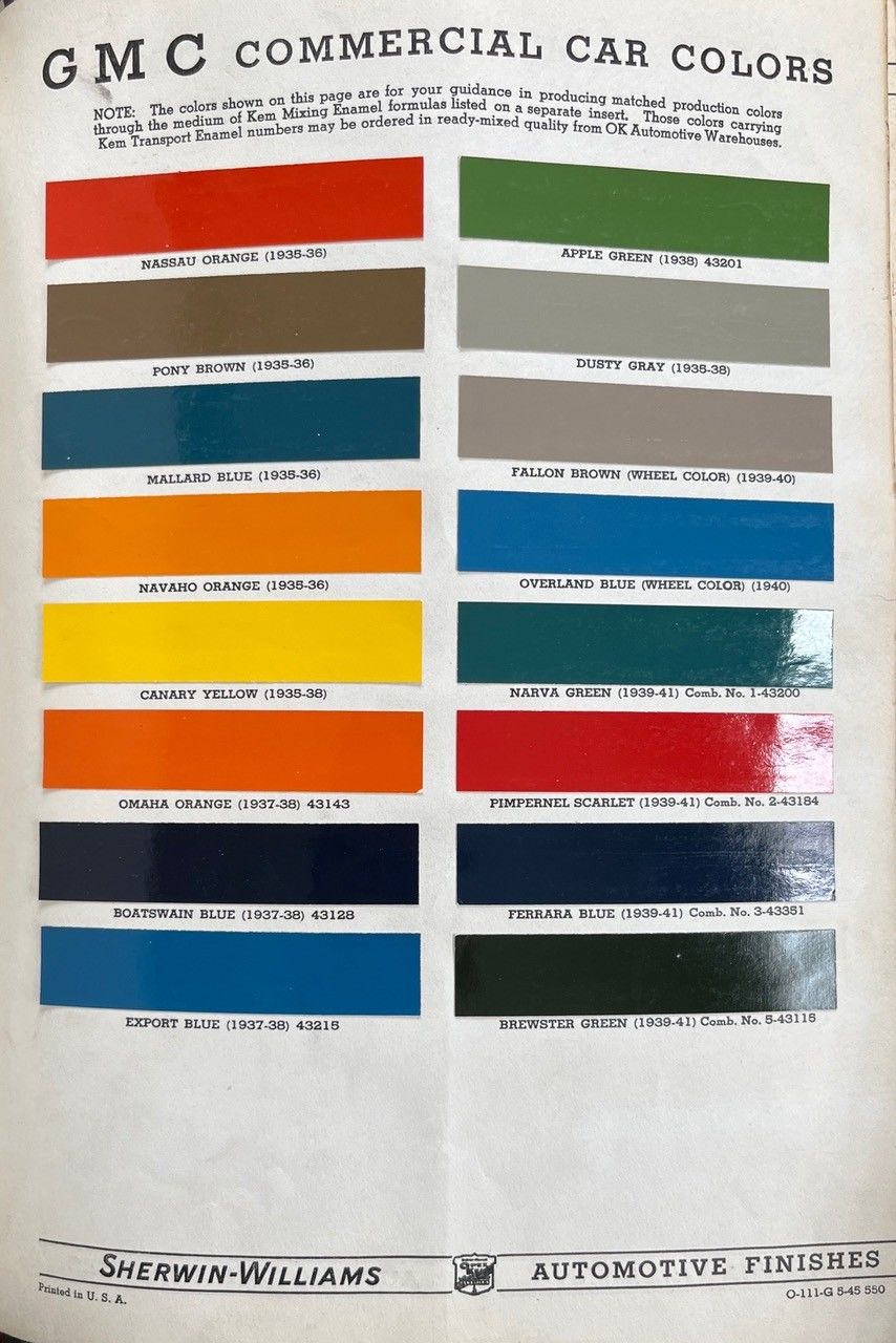Sherwin-Williams Color Meter Manual Opex Kem automotive finishes [Color ...