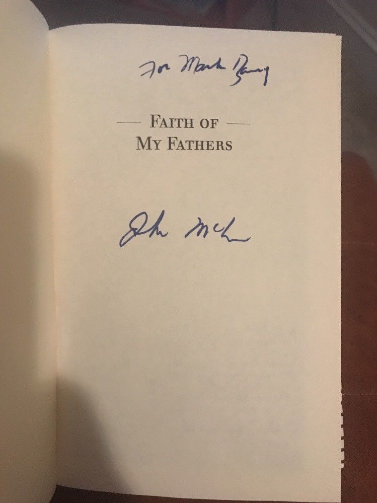 BIBLIO | FAITH OF MY FATHERS (SIGNED) by McCain, John | HARDCOVER w ...