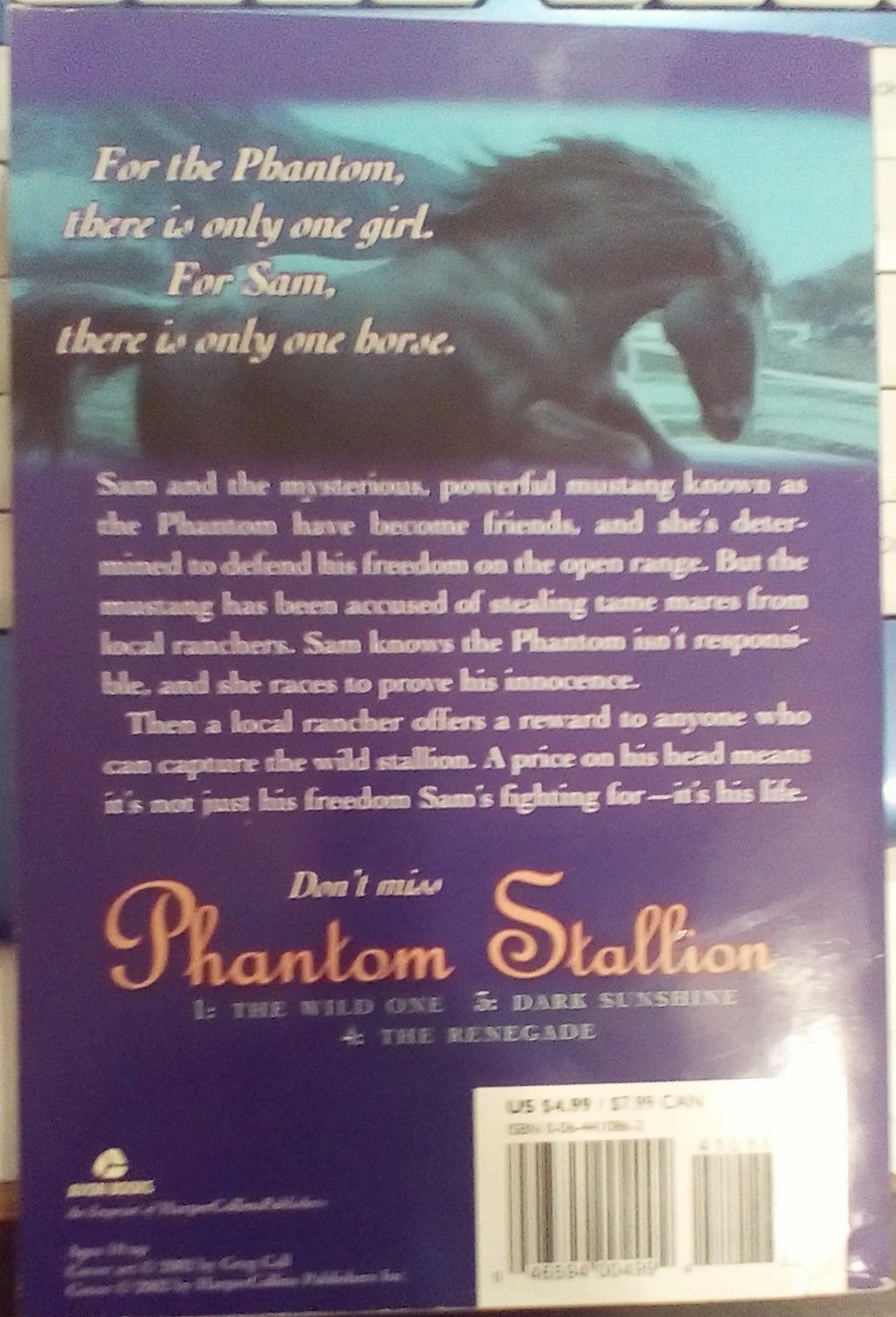 Mustang Moon (Phantom Stallion #2) by Terri Farley - Paperback - 2002 ...