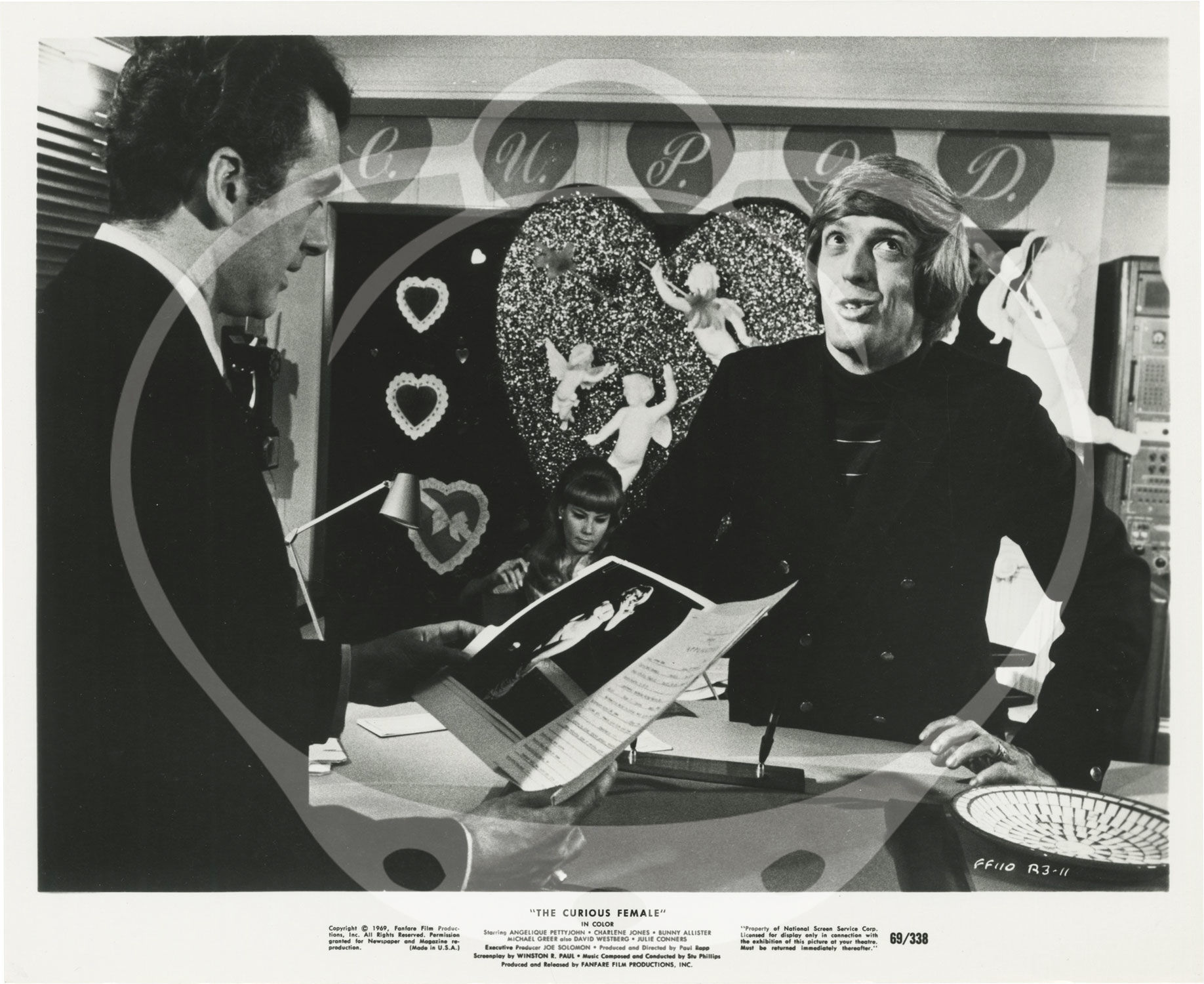 The Curious Female (Eight original photographs from the 1970 film) by ...
