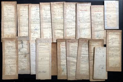 16 Civil War muster rolls for West Virginia (then Virginia) Union ...