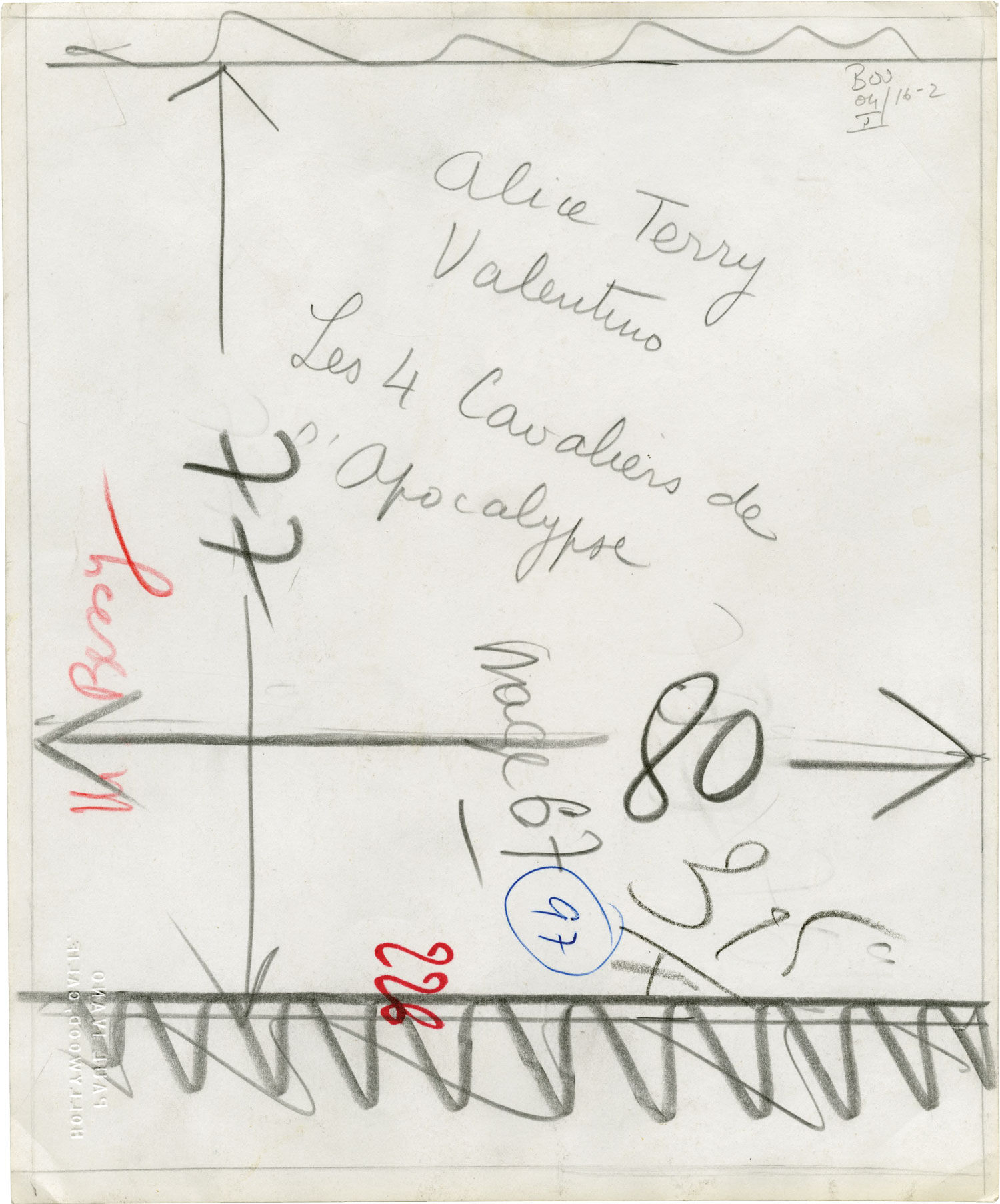 The Four Horsemen of the Apocalypse (Original photograph of Rudolph ...