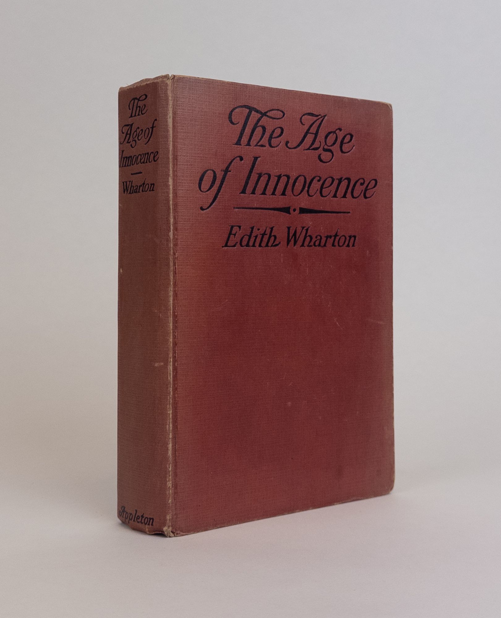 THE AGE OF INNOCENCE by Wharton, Edith | Hardcover | 1920 | D. Appleton ...