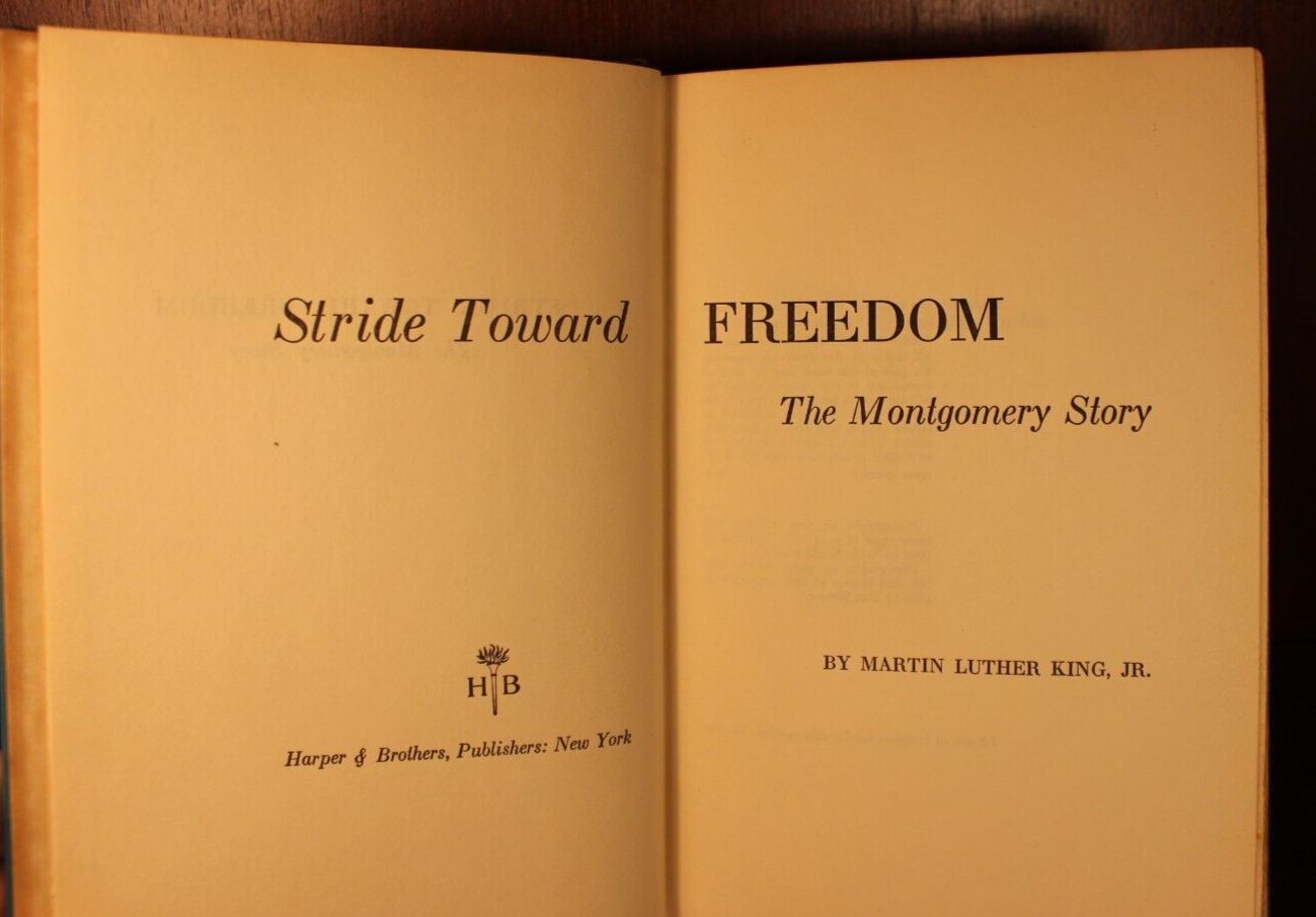 Stride Toward Freedom by Martin Luther King Jr | 1958 | Harper ...