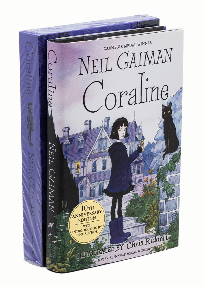 Coraline (10th Anniversary Edition) by GAIMAN, NEIL; Chris Riddell ...