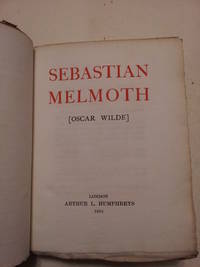 Sebastian Melmoth by Oscar Wilde - Paperback - 1st Edition - 1904 ...