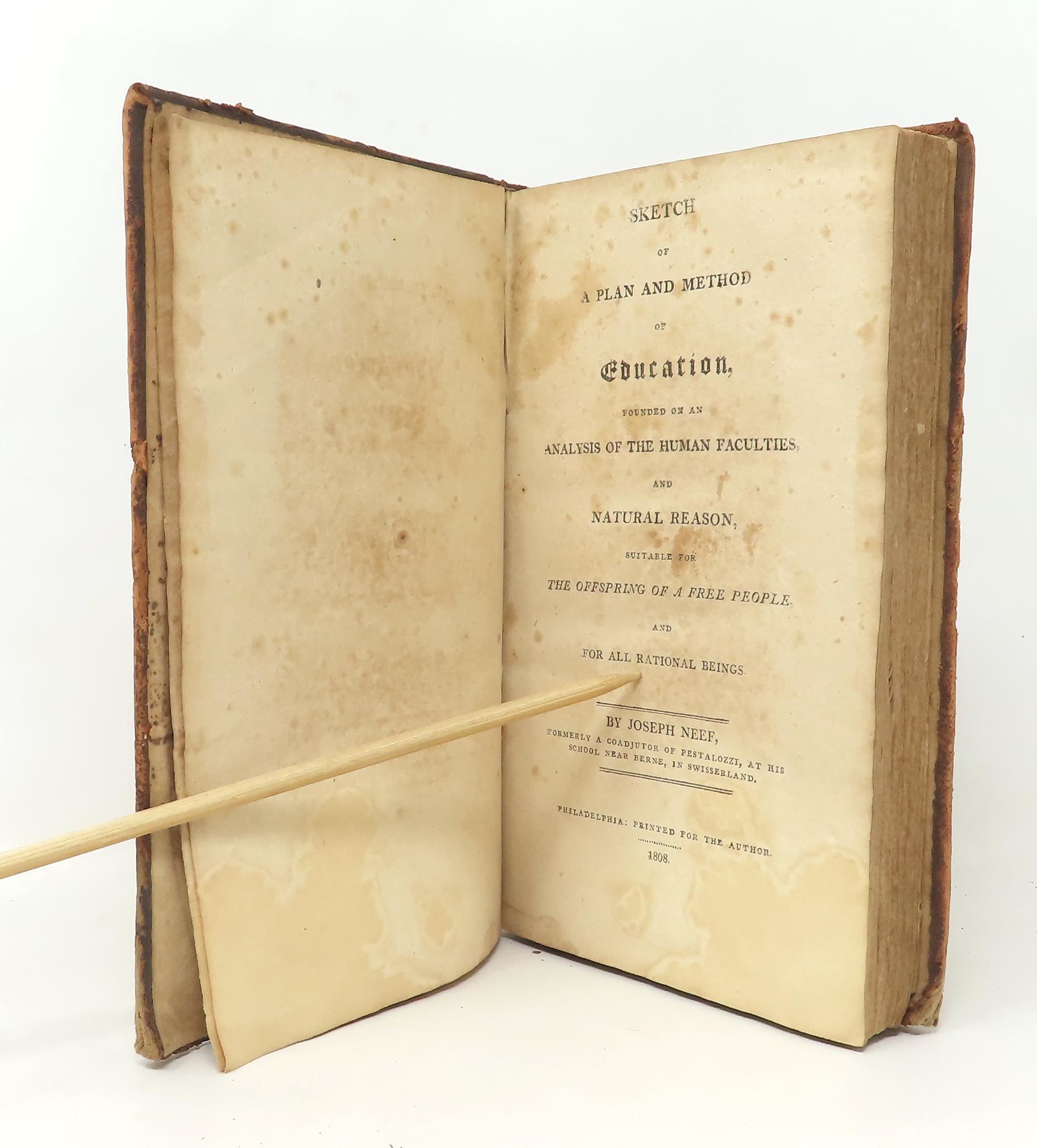 Sketch of a Plan and Method of Education, Founded on an Analysis of the ...