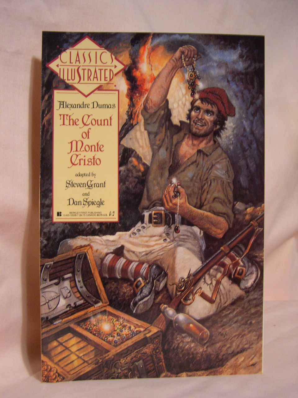 THE COUNT OF MONTE CRISTO. CLASSICS ILLUSTRATED NUMBER SEVEN by Dumas ...