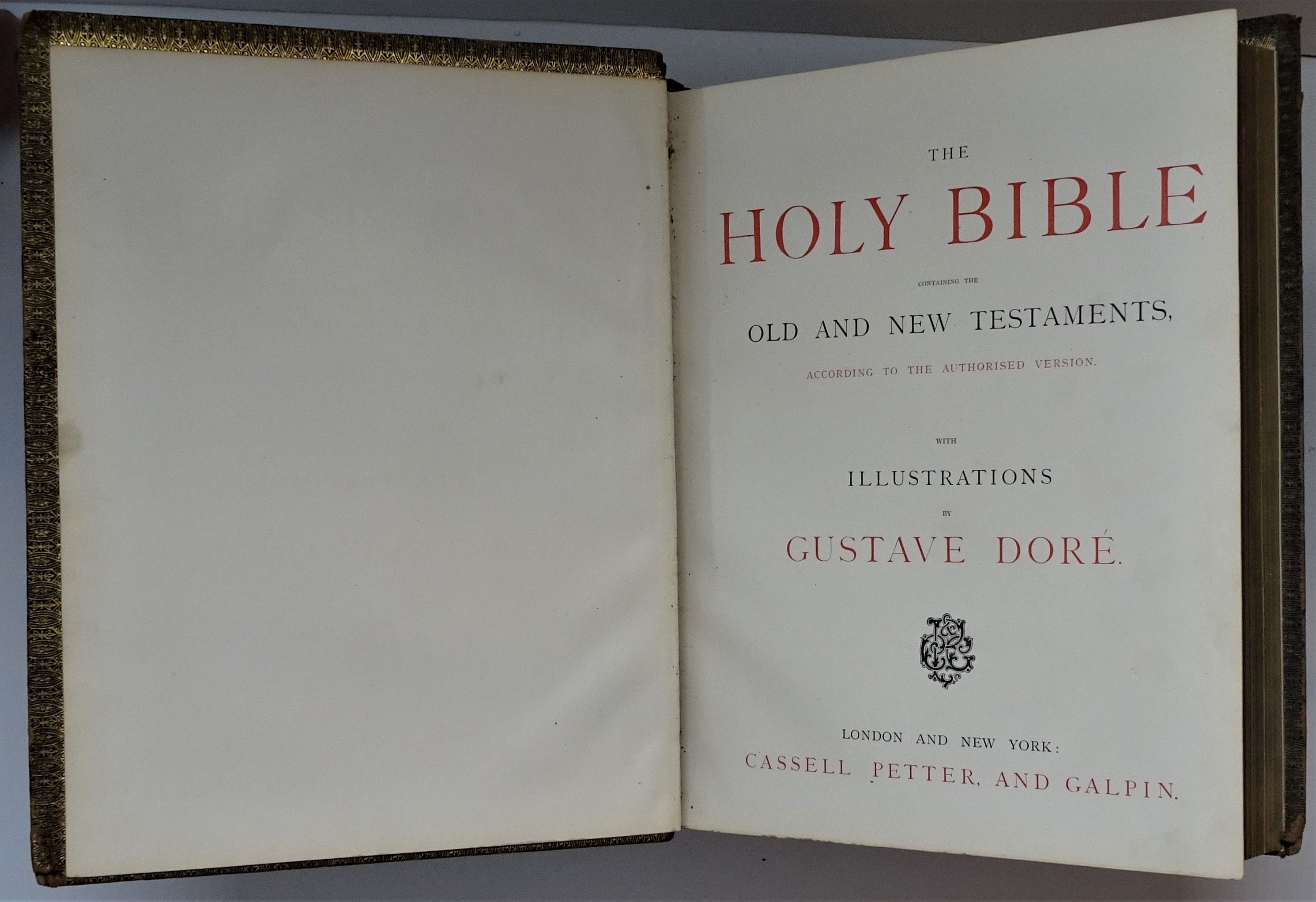 The HOLY BIBLE Containing the Old and New Testaments, According to the ...