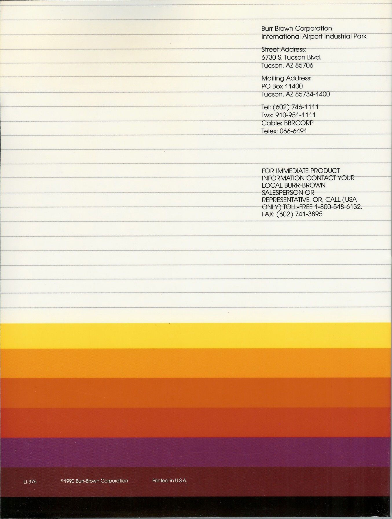 Burr-Brown Integrated Circuits Data Book Supplement Volume 33b by Burr-Brown | Paperback | 1990 ...