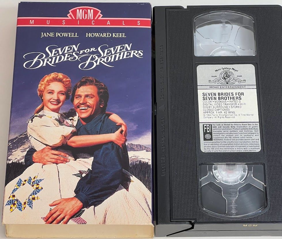 Seven Brides for Seven Brothers [VHS] by George J. Folsey ...