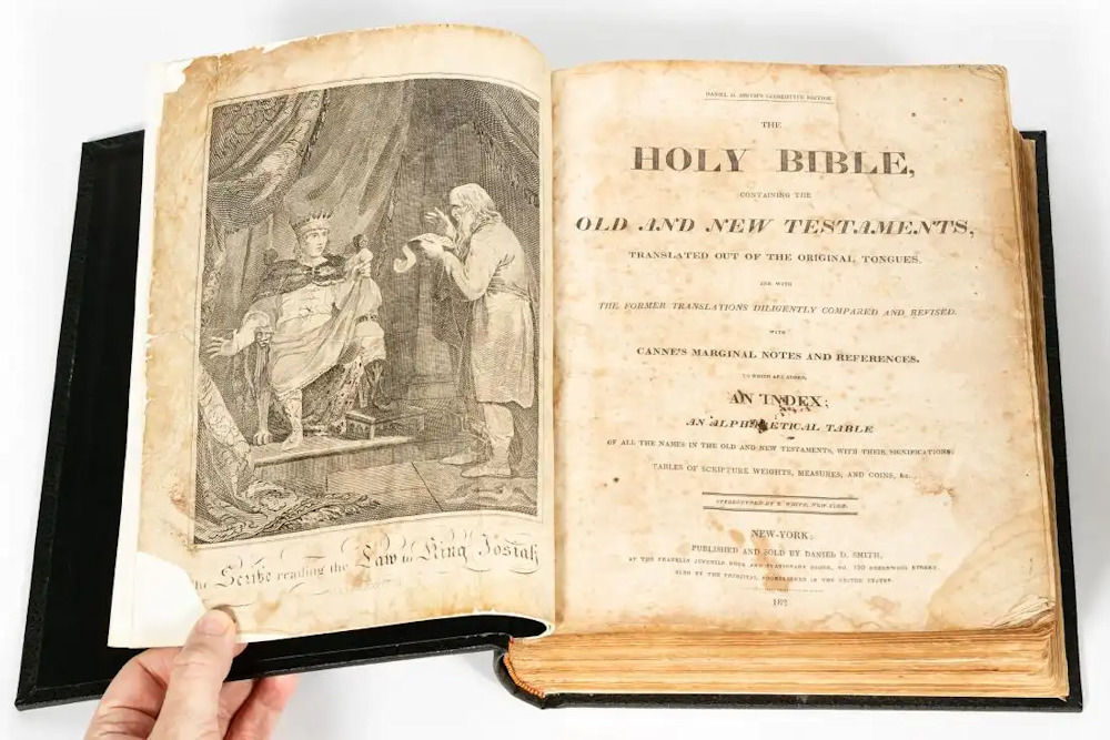 The James P. Wilson Family's "Slave Bible by Kept by James Pliny Wilson ...