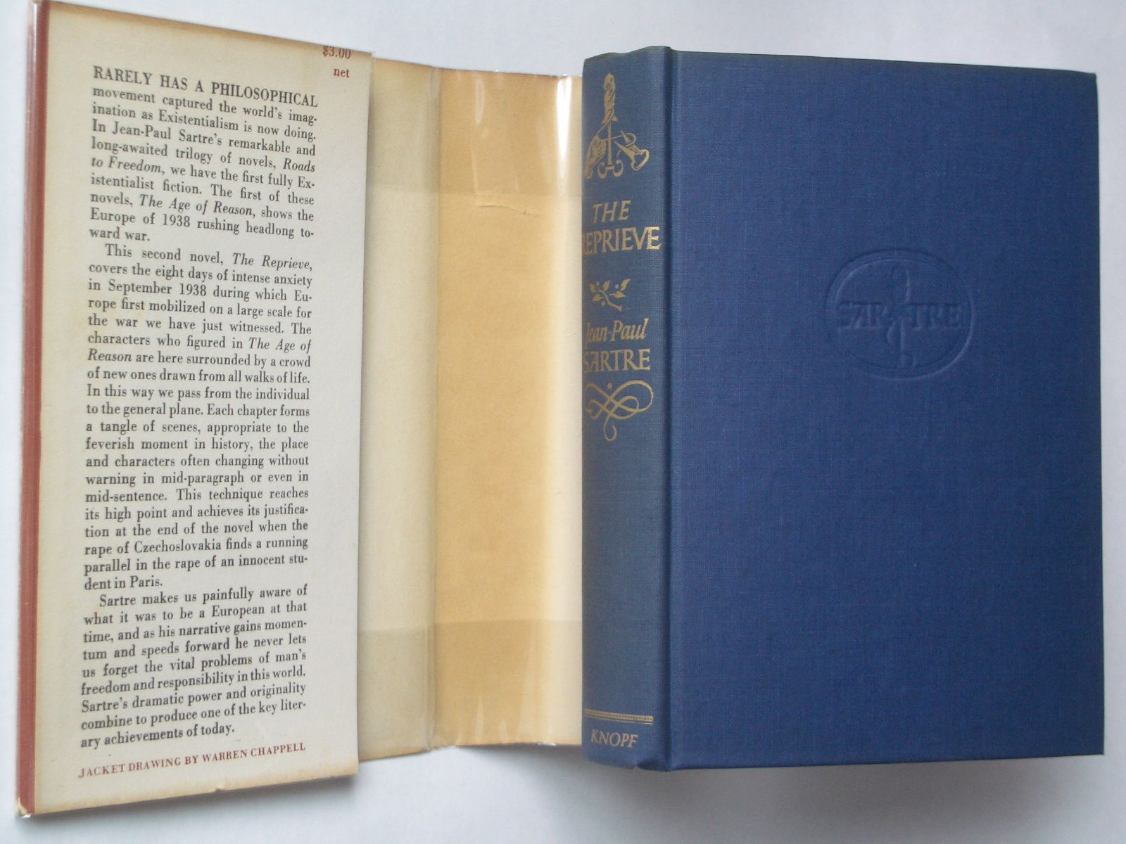 BIBLIO | The Reprieve [The Road to Freedom] by Sartre, Jean-Paul ...