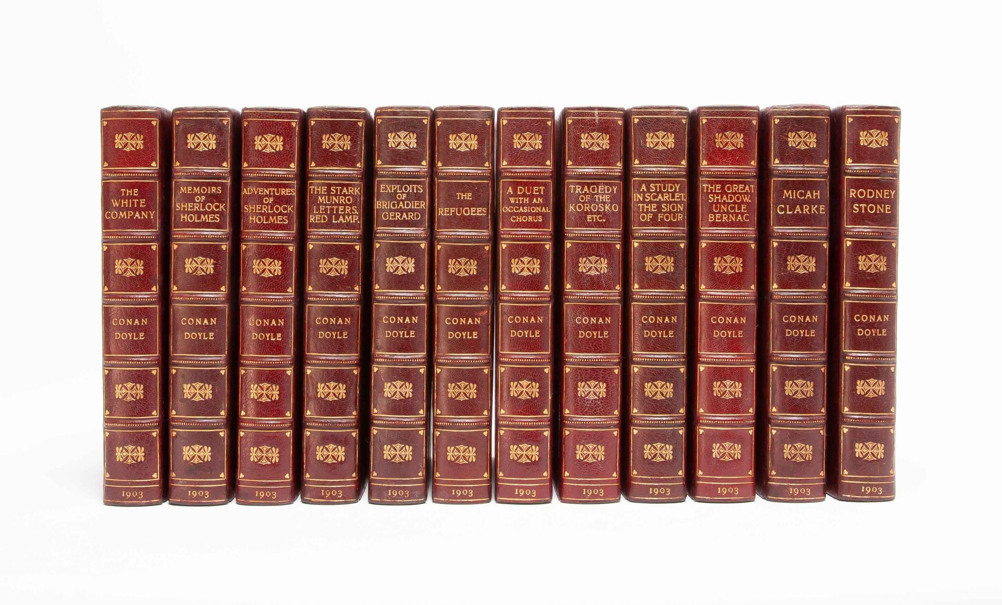 BIBLIO | The Works of Arthur Conan Doyle (Signed author's edition in 12 ...