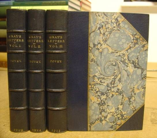 BIBLIO | The Letters Of Thomas Gray Including The Correspondence Of ...