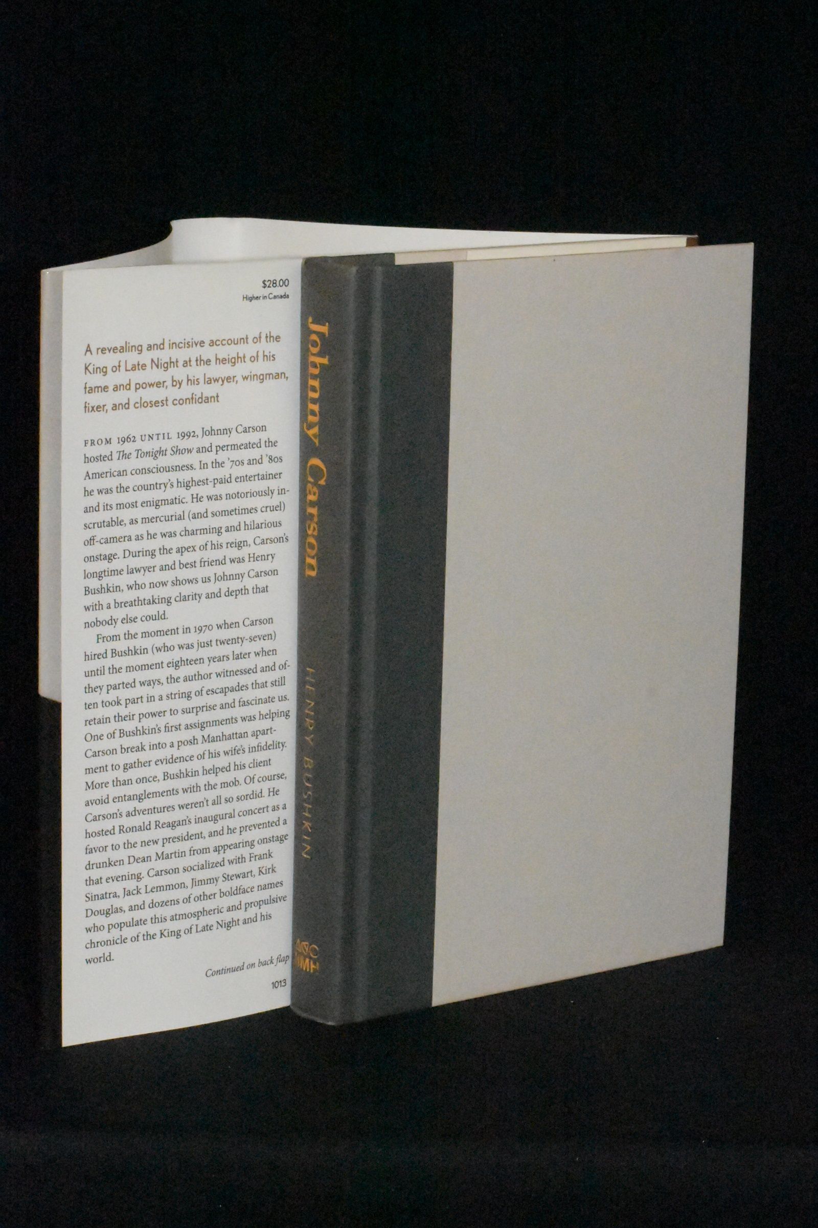 Johnny Carson by Henry Bushkin | Hardcover | 2013 | Houghton Mifflin ...