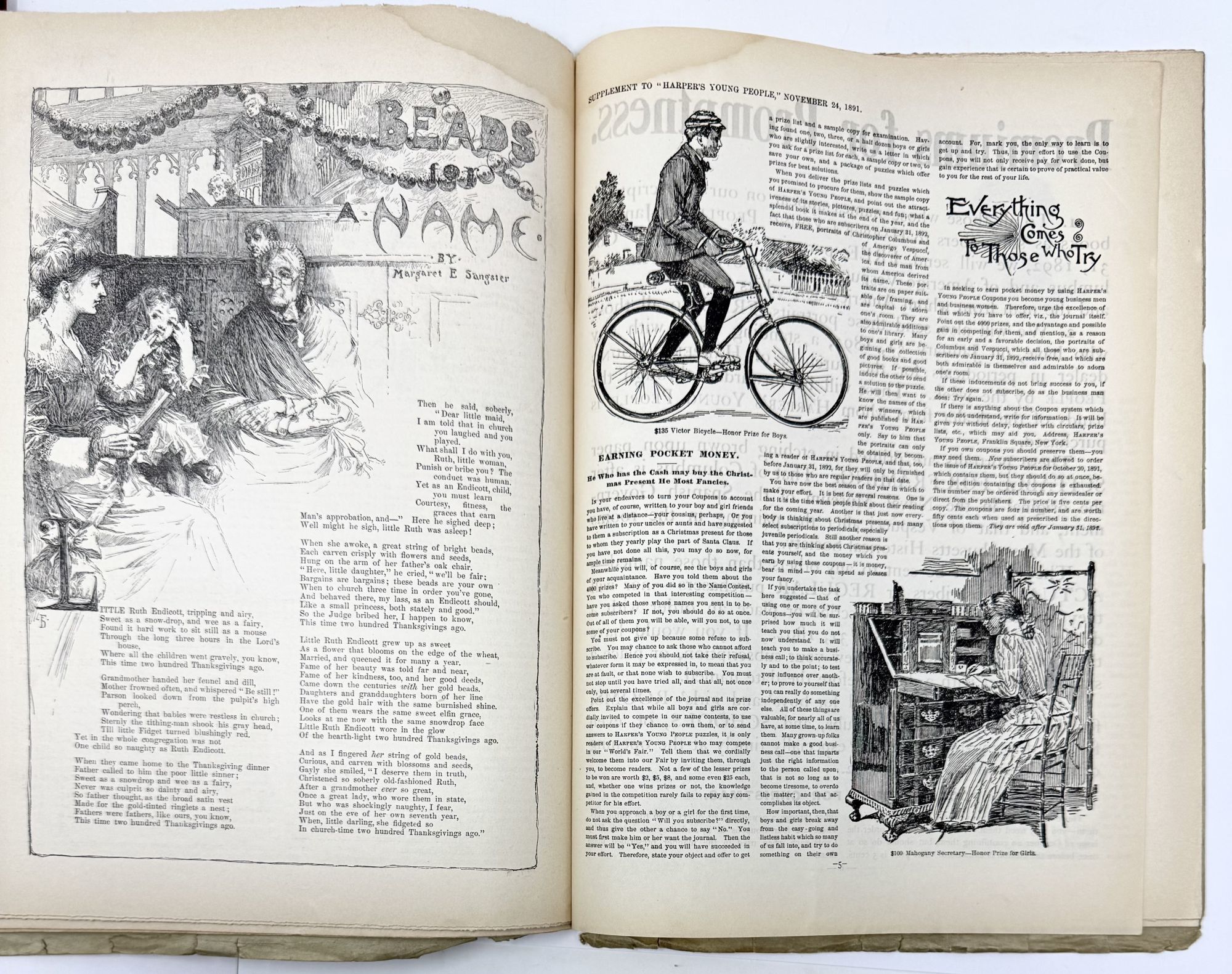 Harper's Young People, New York, Tuesday, November 24, 1891, Vol. XIII ...