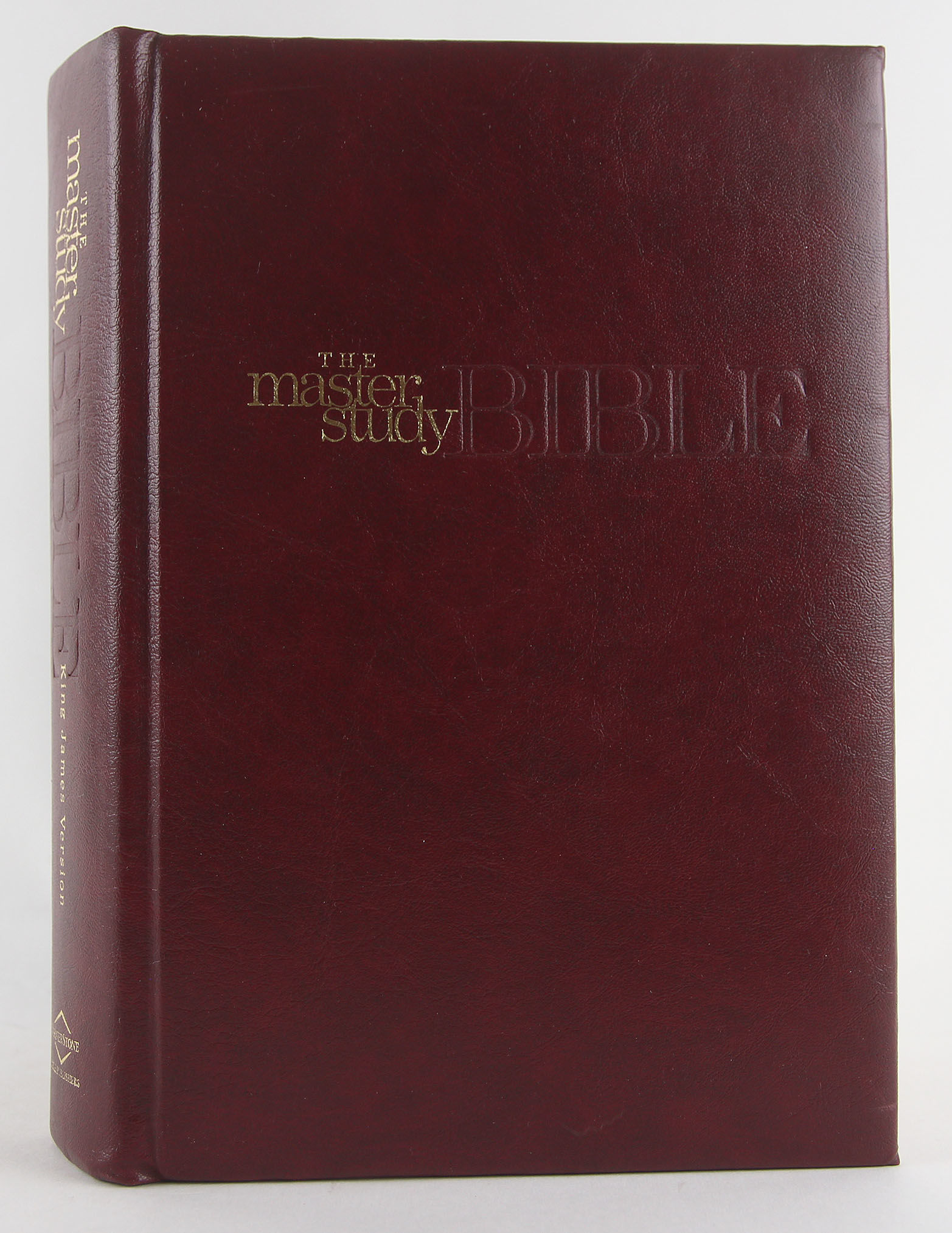 KJV Master Study Bible, Burgundy Bonded Leather Indexed by Holman Bible Staff [Editor] | bonded ...