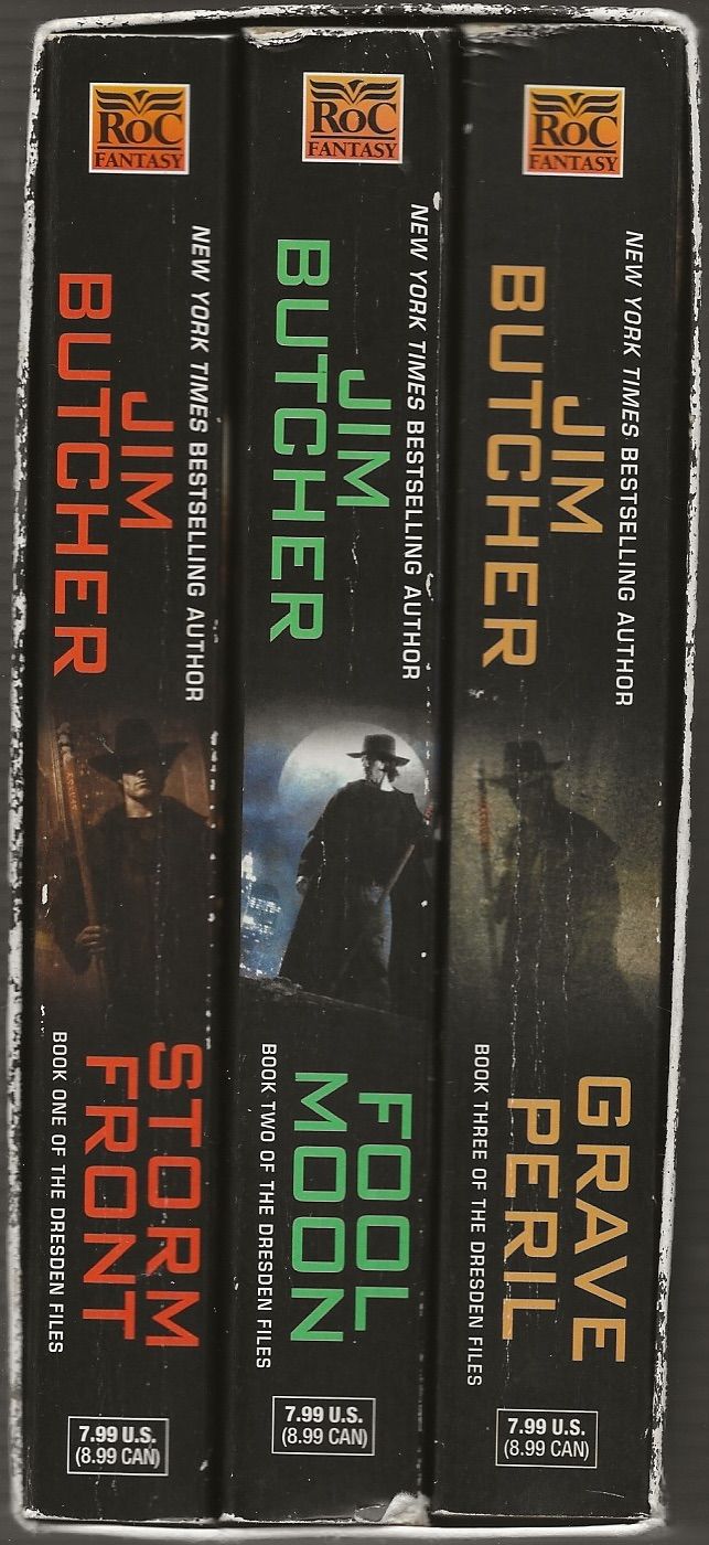 Storm Front/ Fool Moon/ Grave Peril by Jim Butcher | mass paperback ...
