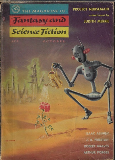 The Magazine of FANTASY AND SCIENCE FICTION (F&SF): October, Oct. 1955 ...