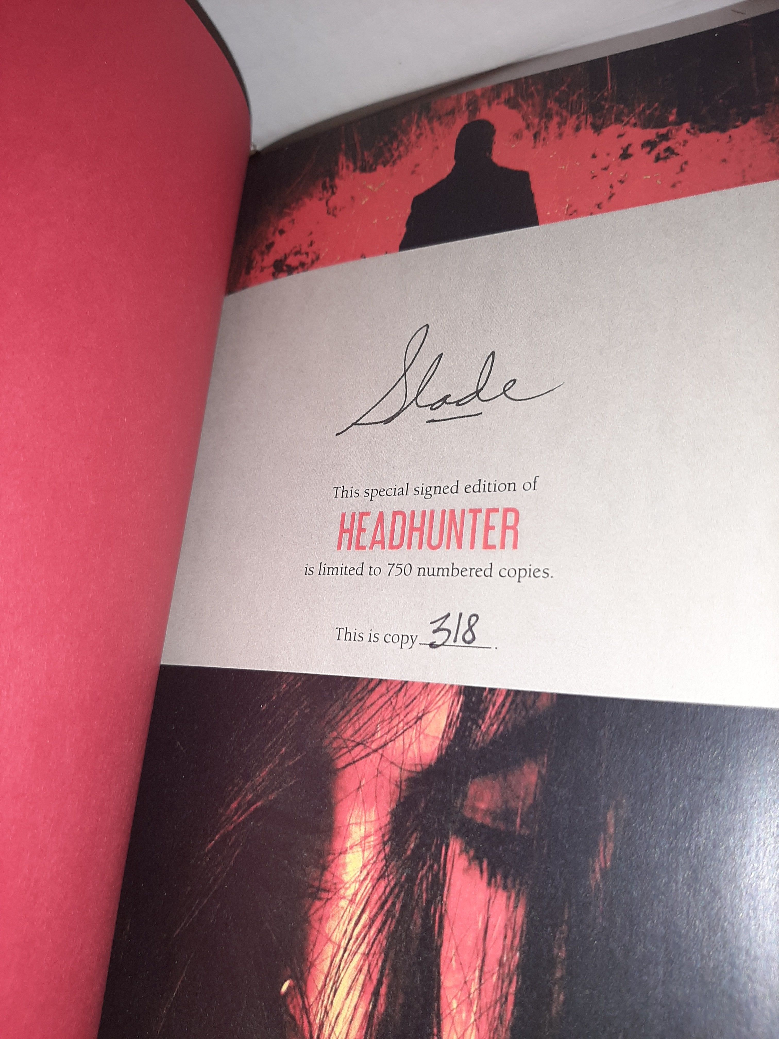 Headhunter by Michael Slade | Cemetery Dance | Biblio