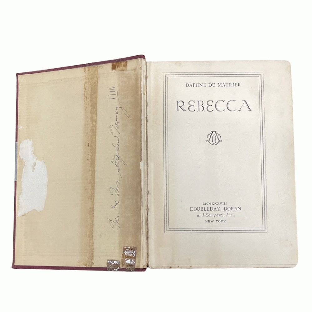 Rebecca by Daphne du Maurier | Hardcover | 1939 | Doubleday, Doran ...