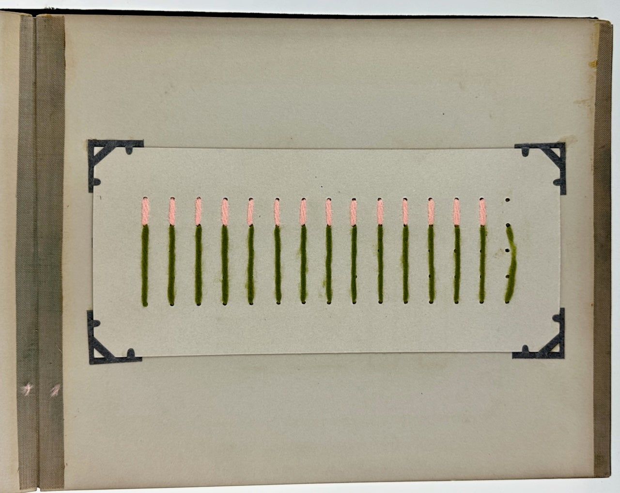 [Froebel, Friedrich] Kindergarten Work Sample Album by Froebel | Search ...