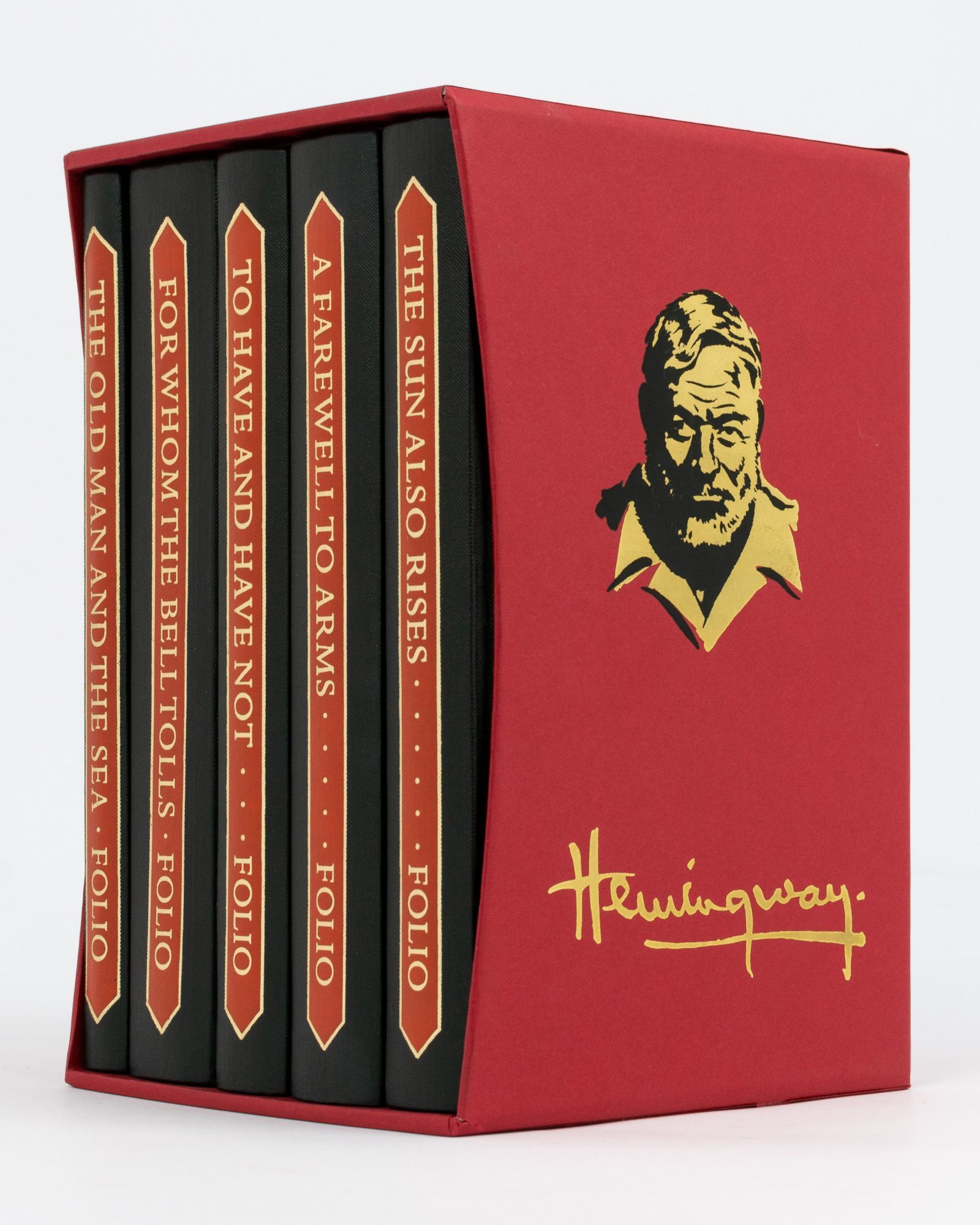 Hemingway. [A five-volume boxed set comprising The Old Man and the Sea ...
