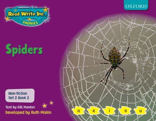 Read Write Inc. Phonics: Non-fiction Set 2 (Purple): Spiders by Miskin ...