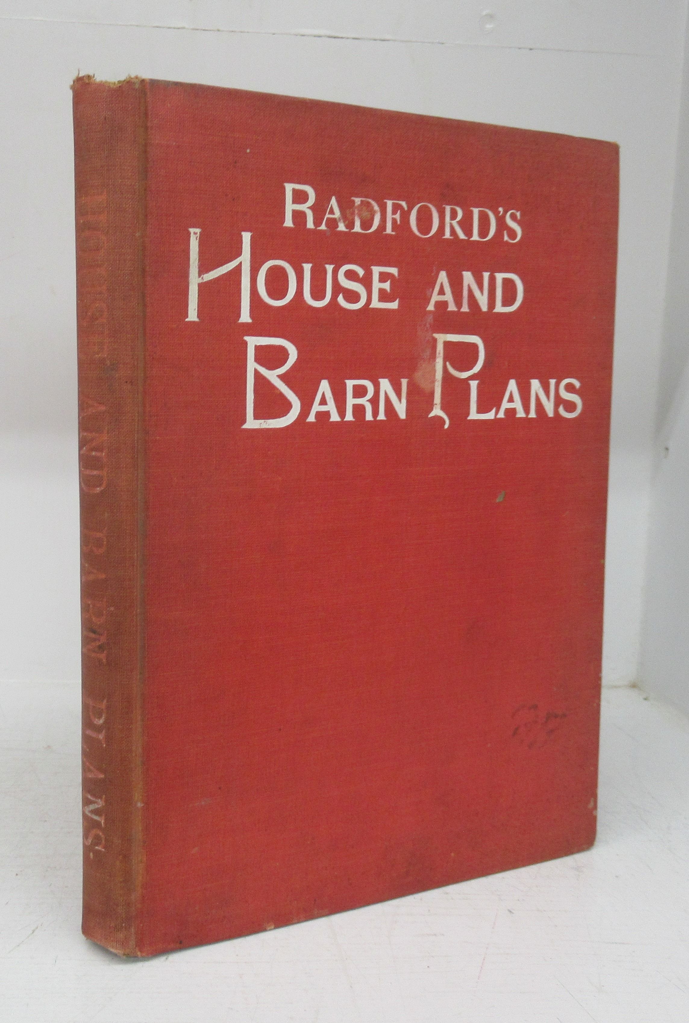 Radford's Combined House and Barn Plan Book by RADFORD, William A. (ed ...