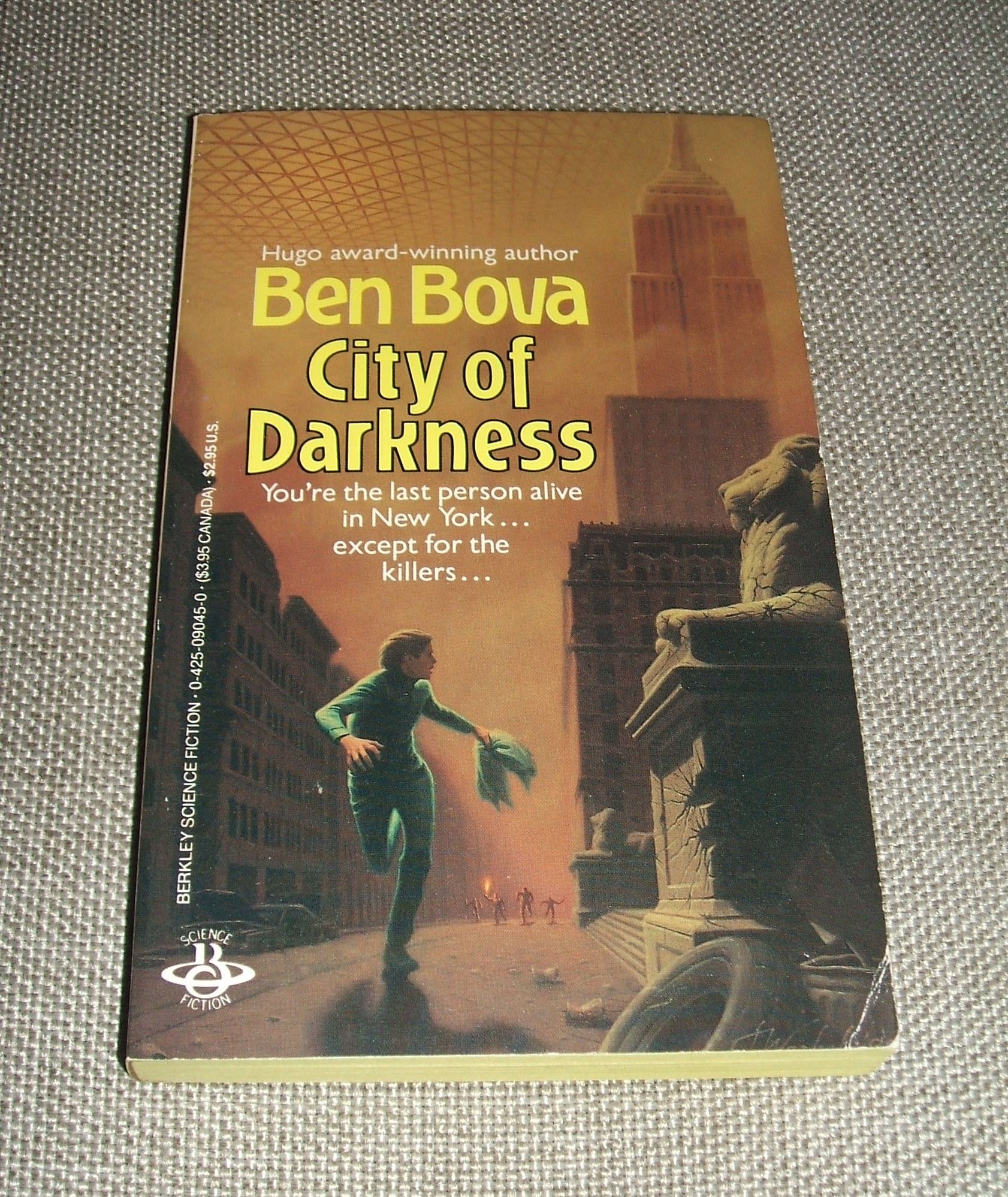City Of Darkness by Ben Bova - Paperback - Second printing - 1986 ...