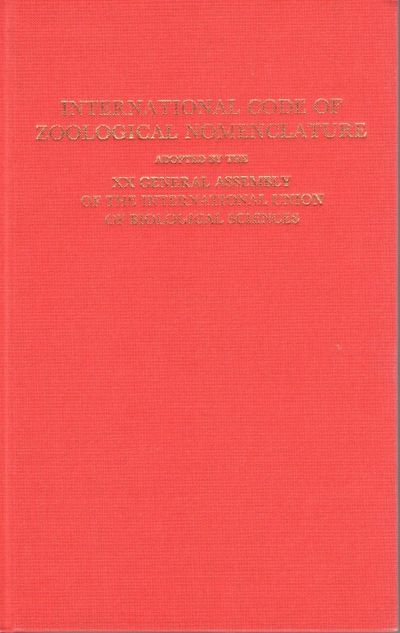 International Code of Zoological Nomenclature by International ...