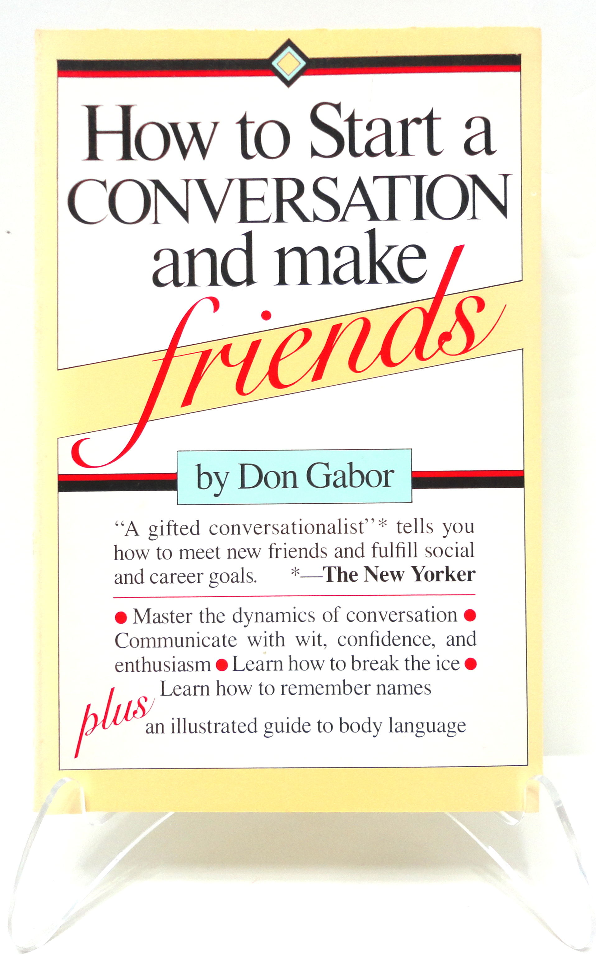 How To Start A Conversation And Make Friends Don Gabor Online ...