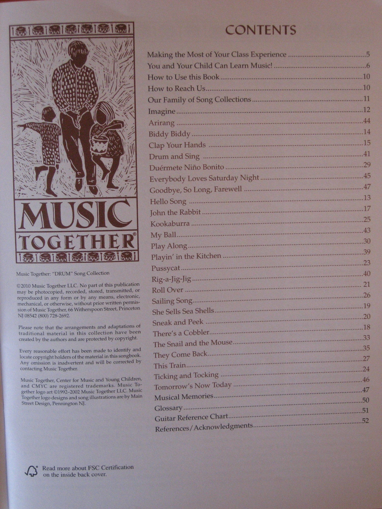 Music Together; Drum Book & CD Set by Guilmartin, Kenneth K ...
