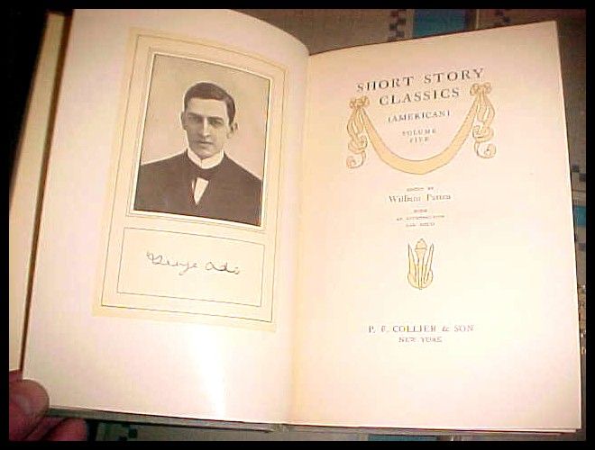 SHORT STORY CLASSICS- AMERICAN by William Patten,Ed | Hardcover | 1905 ...