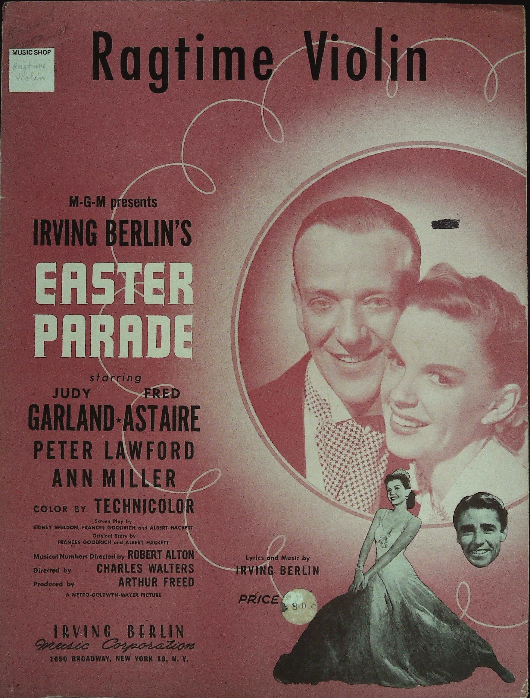 Max 51% OFF Easter Parade - Irving Berlin Music Corporation Sheet ...