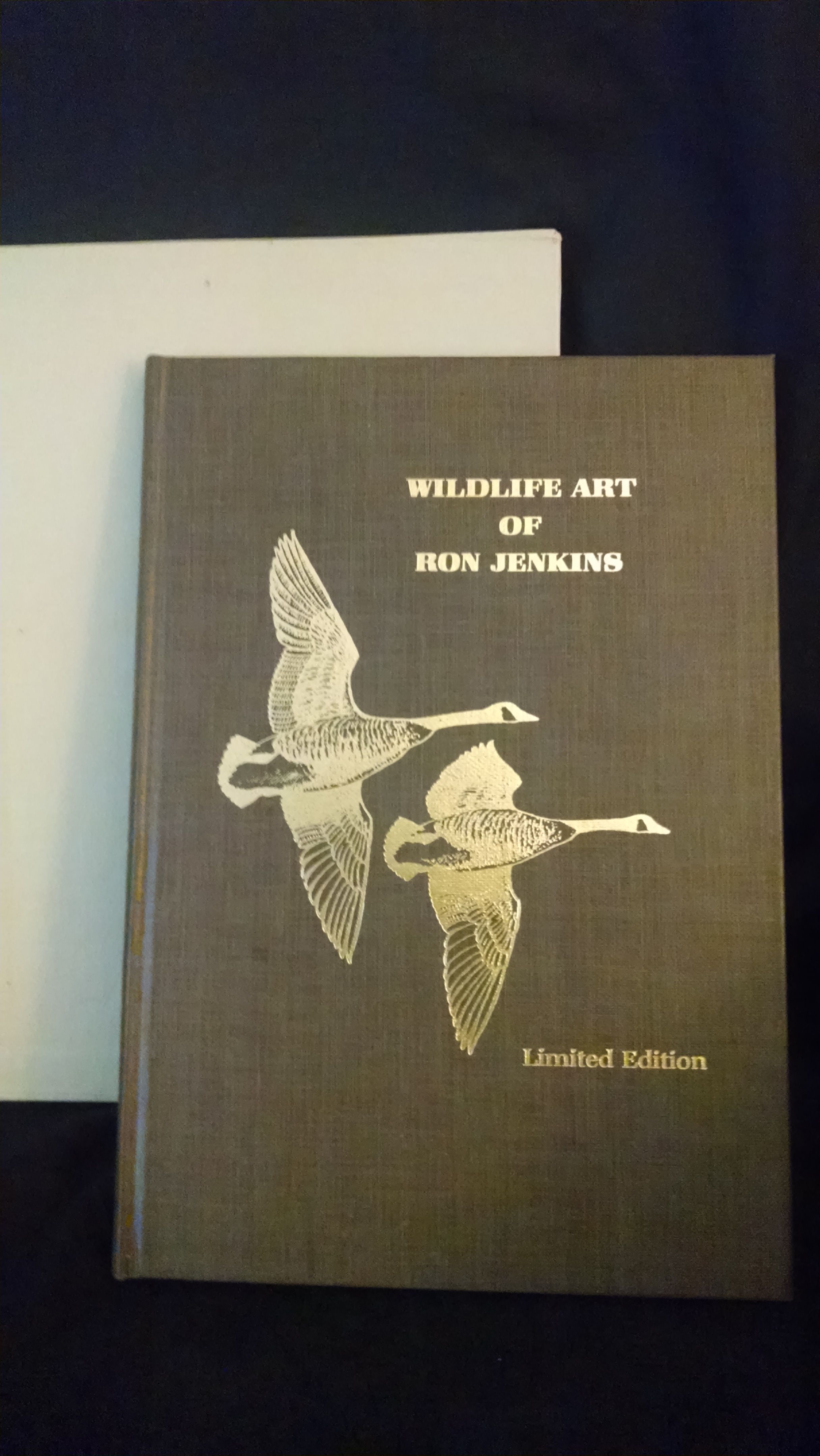 WILDLIFE ART OF RON JENKINS, LIMITED EDITION 55 OF 200 by JON E. CATES ...