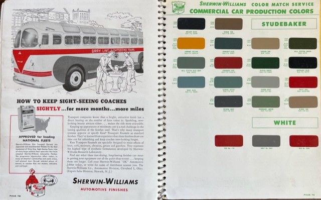Sherwin-Williams Color automotive finishes: color manual 1949 through ...
