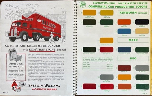 Sherwin-Williams Color automotive finishes: color manual 1949 through ...