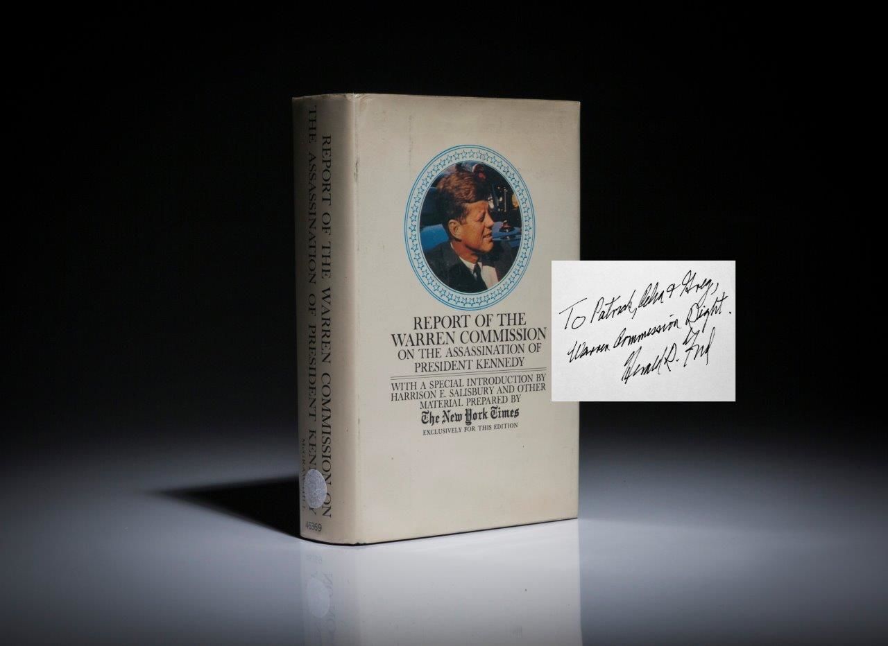 Report Of The Warren Commission On The Assassination Of President ...