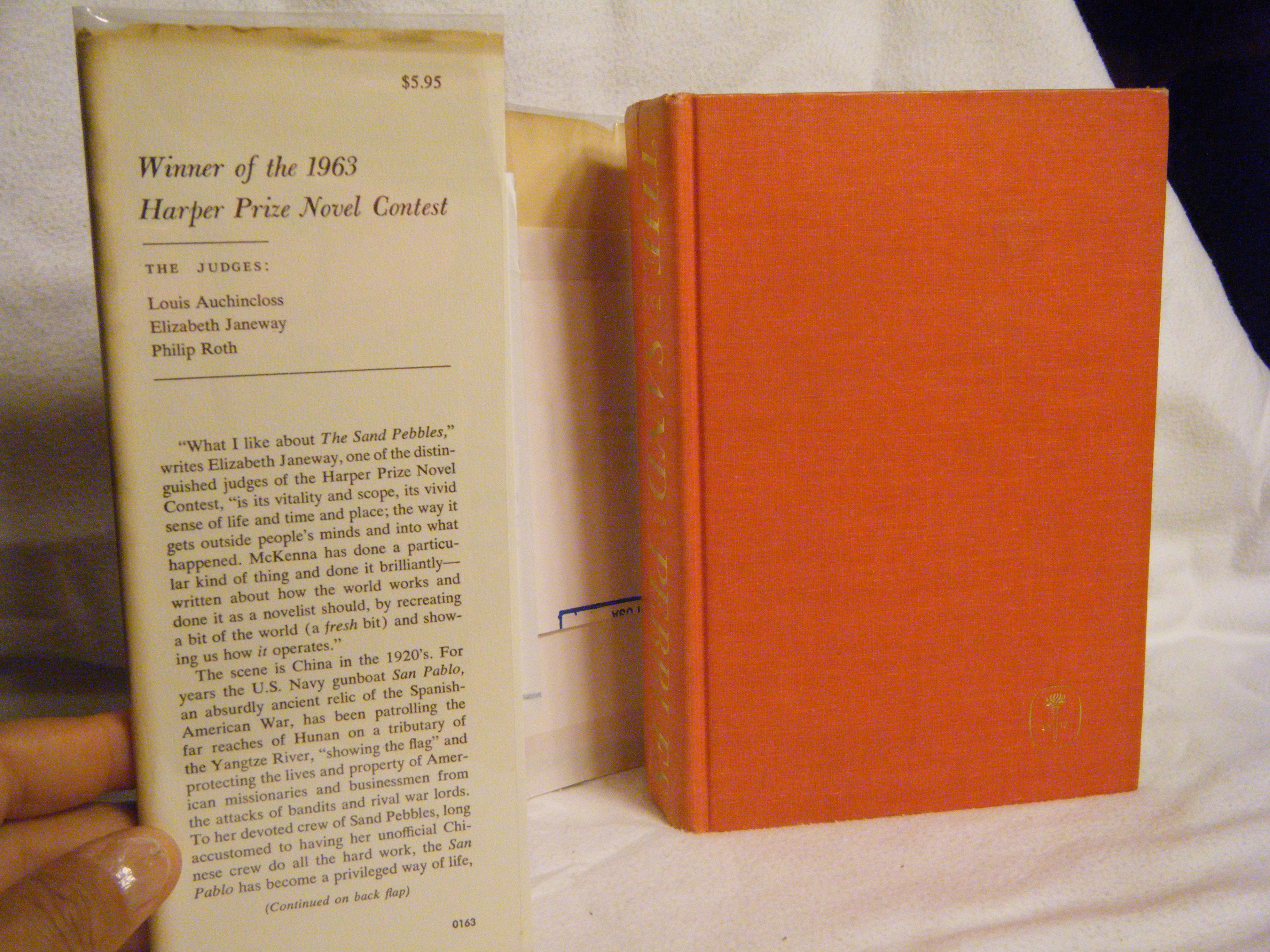 The Sand Pebbles by McKenna, Richard | Hardcover | 1962 | Harper & Row ...